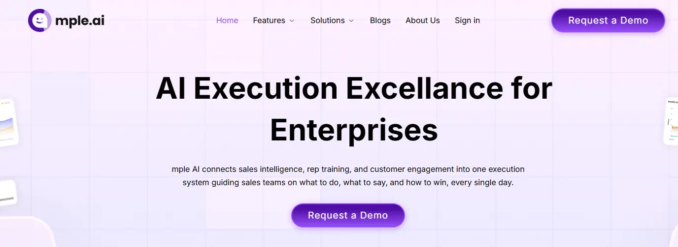 mple ai - AI Execution Excellence for Enterprises